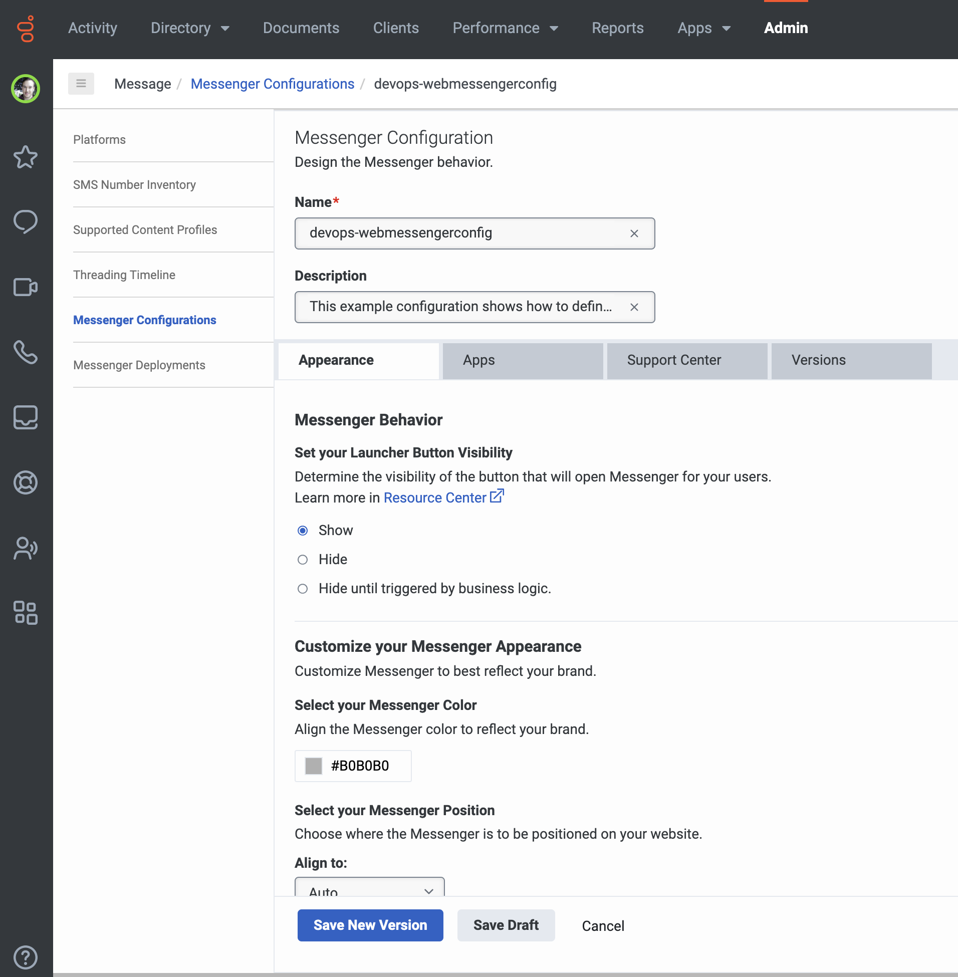 Genesys Cloud Developer Center